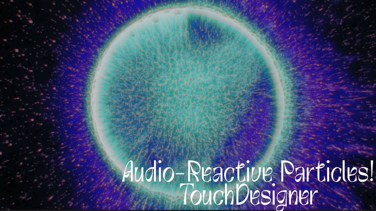 Beginner Friendly Audio Reactive Particle Visualizer In Touchdesigner