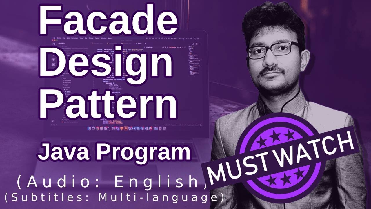 Facade Design Pattern In Java Software Design Patterns Tutorial Youtube