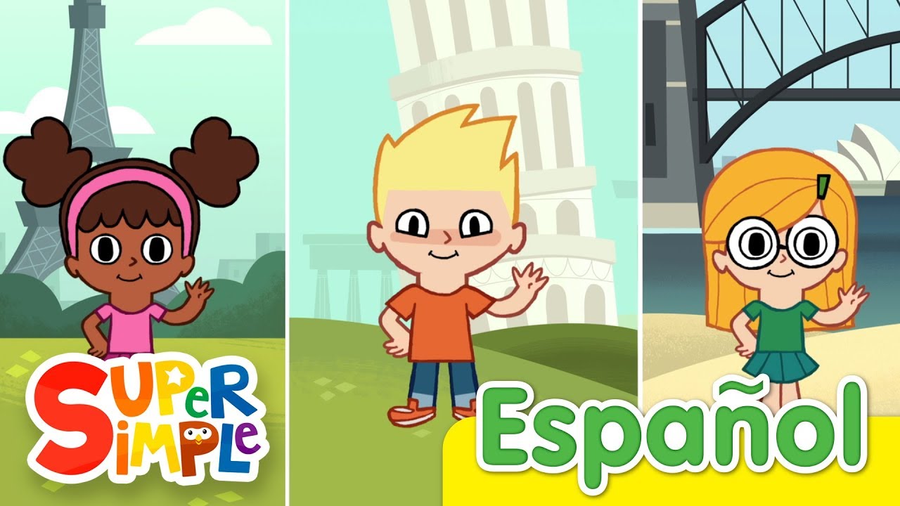 Hola Que Tal Canciones Infantiles Super Simple Español Youtube