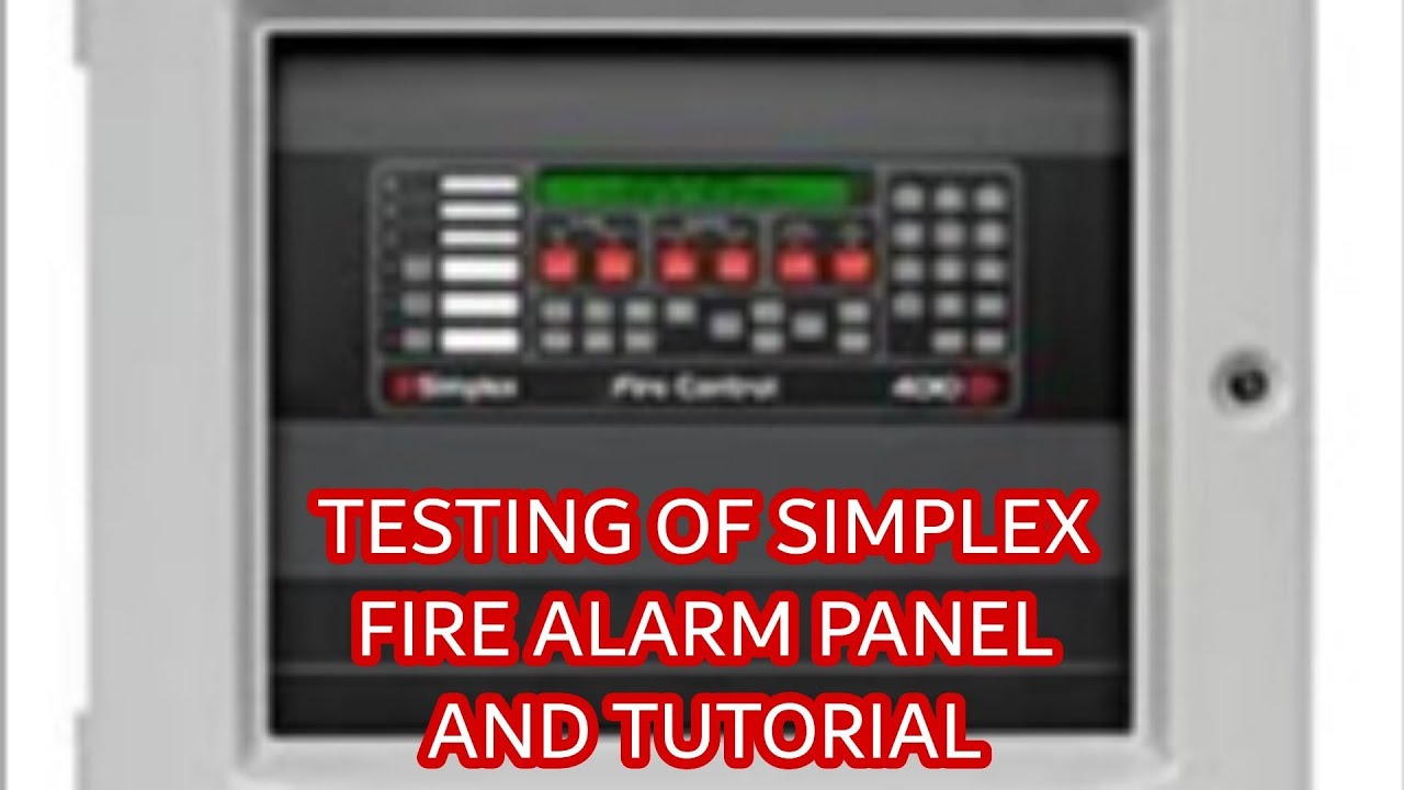 Fire Alarm Panel Testing Simplex Model 4010 Es Tutorial And Wiring