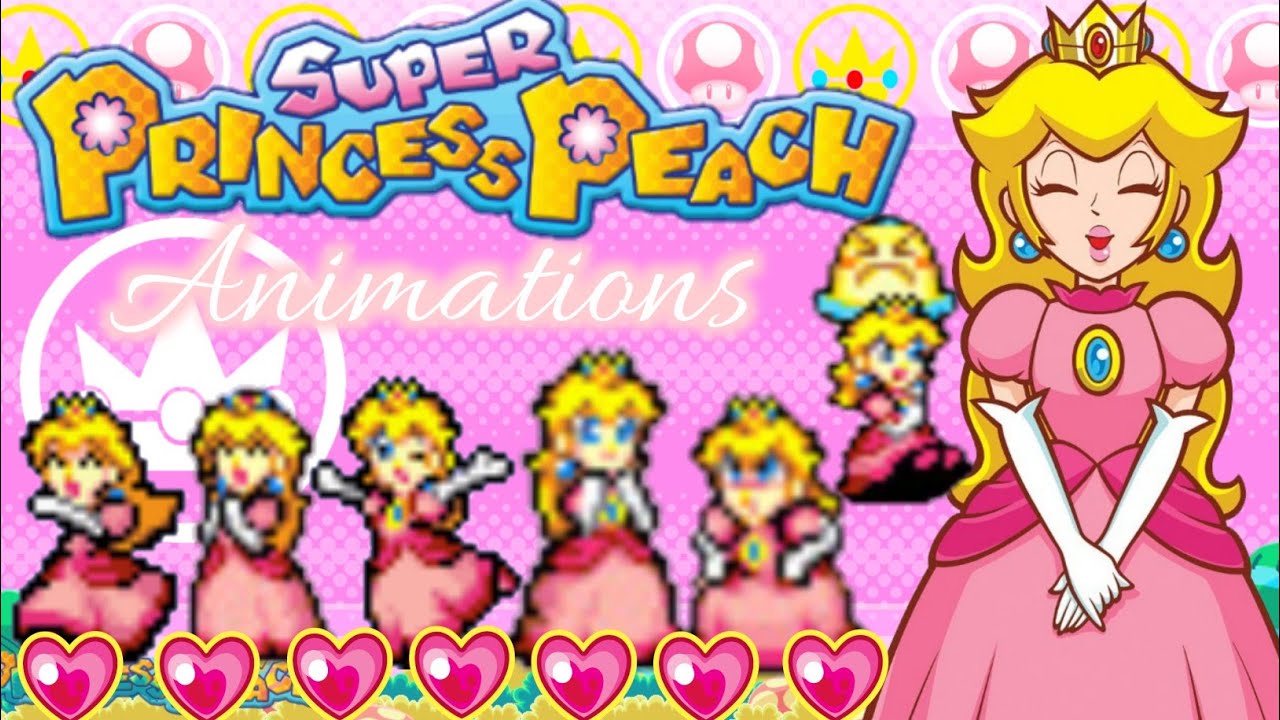 Super Princess Peach Animations Youtube