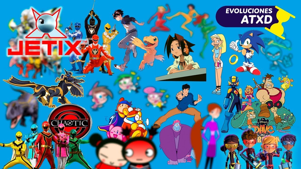 Evoluciгіn De Jetix 2005 2010 Atxd вџі Youtube