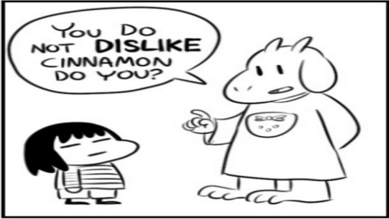 Undertale Comic Dub The Cinnamon Run Youtube