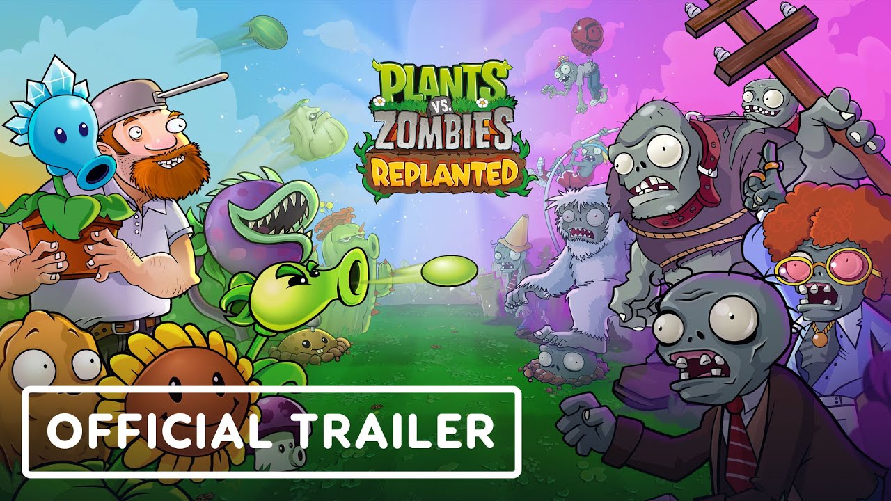 Plants Vs Zombies Replanted Official Gameplay Deep Dive Trailer