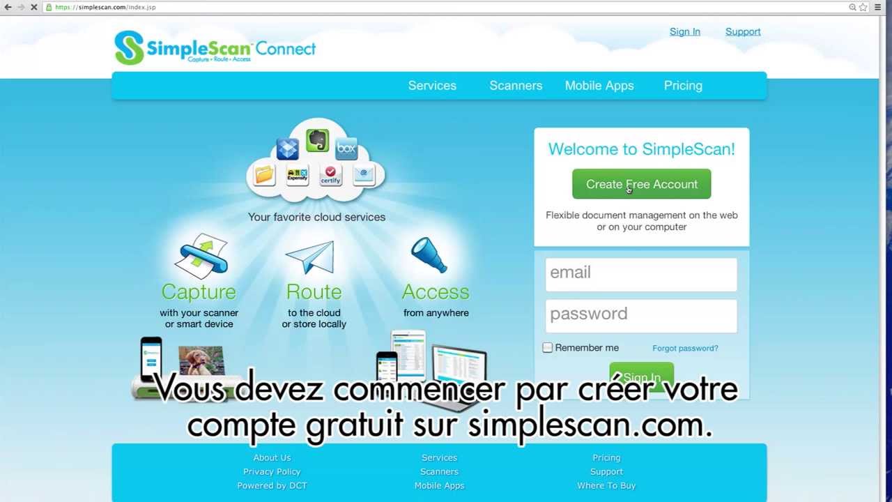 Getting Started Français Simplescan Tutorials Youtube