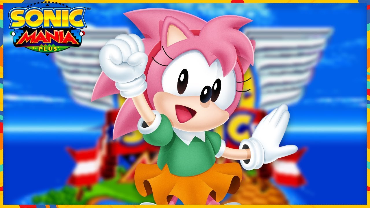 Sonic Mania Plus Full Playthrough As Amy All Time Stones Miracle