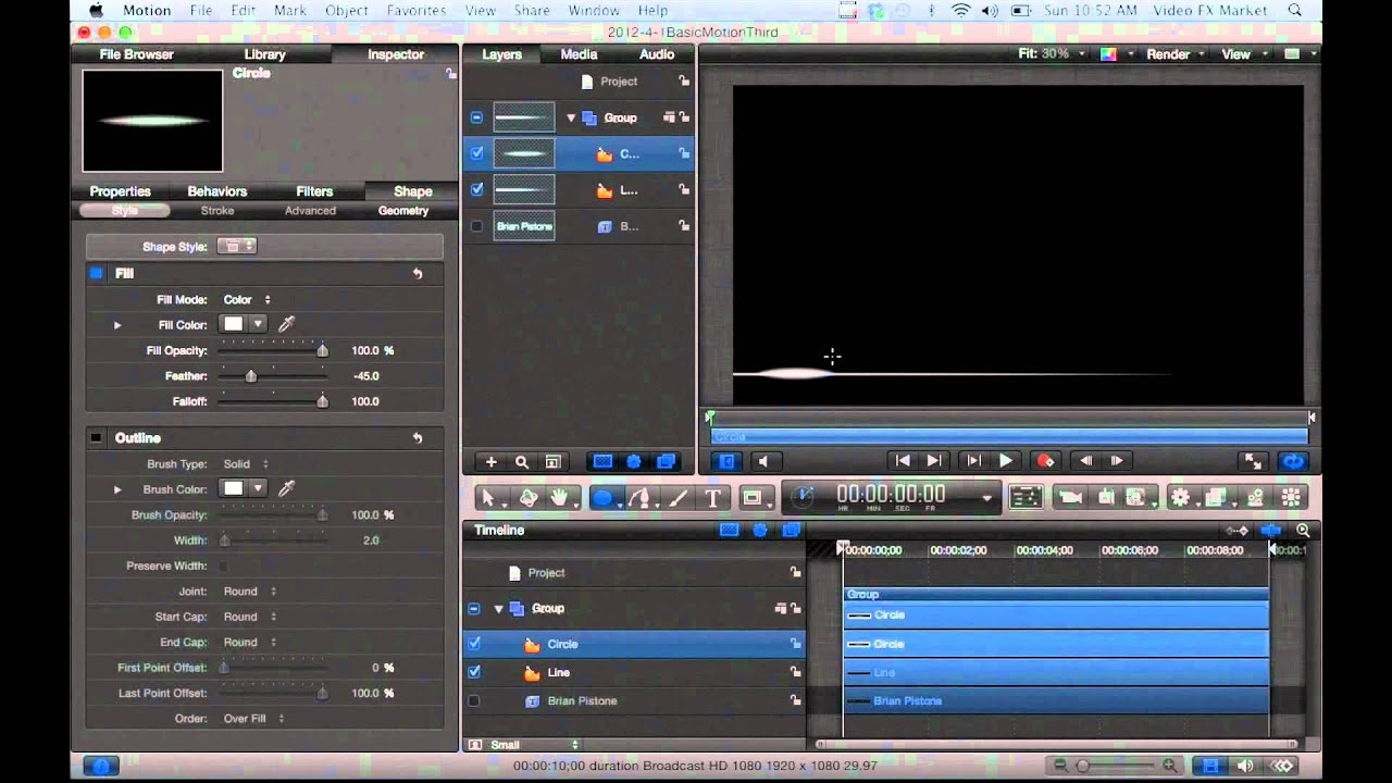 Motion 5 Tutorials Part 1 Build A Lower Third From Scratch With