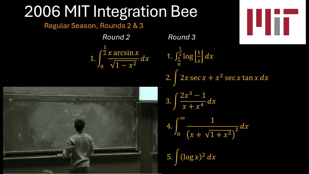 2006 Mit Integration Bee Regular Season Rounds 2 3 Youtube