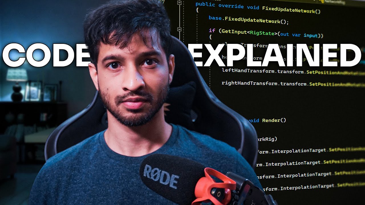 Vr Multiplayer Code Explained Youtube