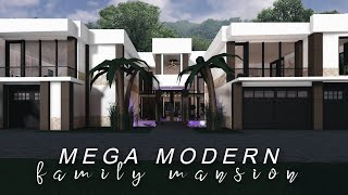 Bloxburg Luxurious Modern Mega Mansion Speedbuild Doovi