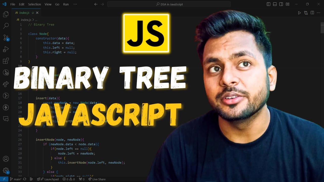 Binary Tree In Javascript Youtube