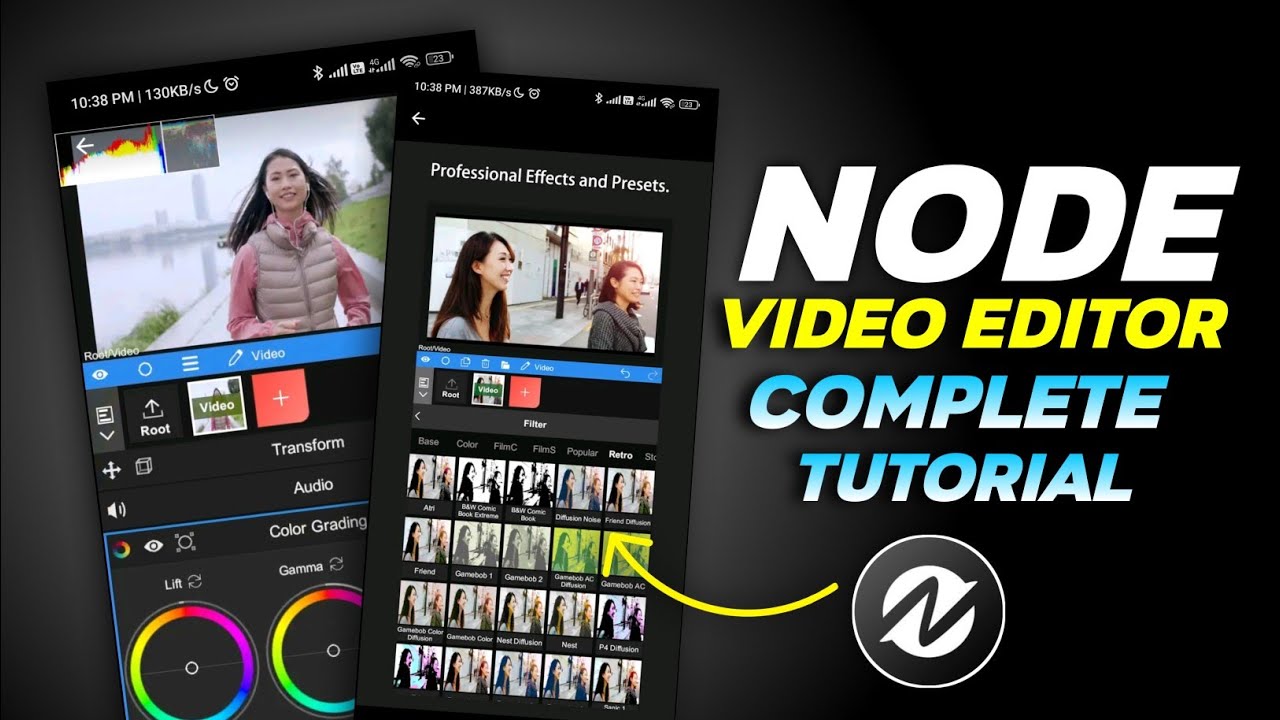 Node Video Editor Full Tutorial For Beginners Node Video Editing