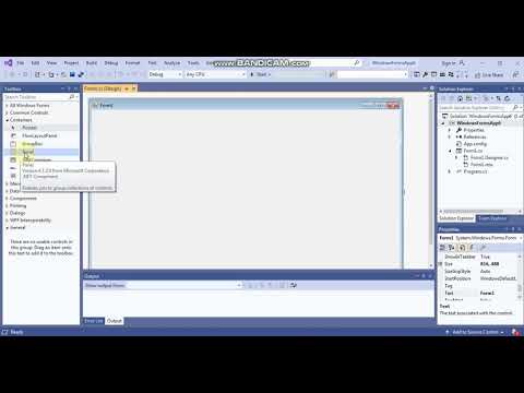 Winform Containers Part 1 Panel Technologytalk Youtube