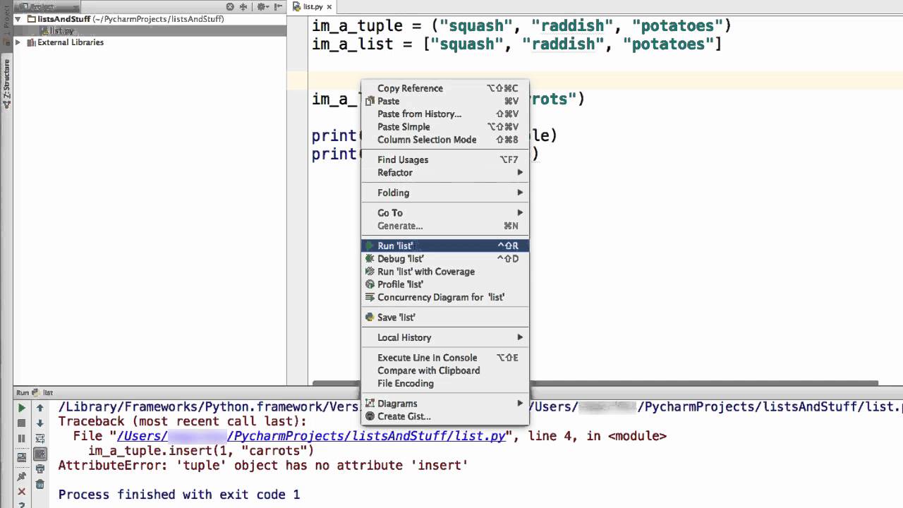 Python About Lists And Tuples Mutable And Immutable Youtube