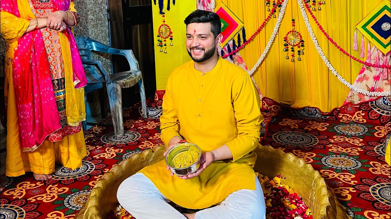 Haldi Celebration Vlog Part 3 Full Enjoy Youtube