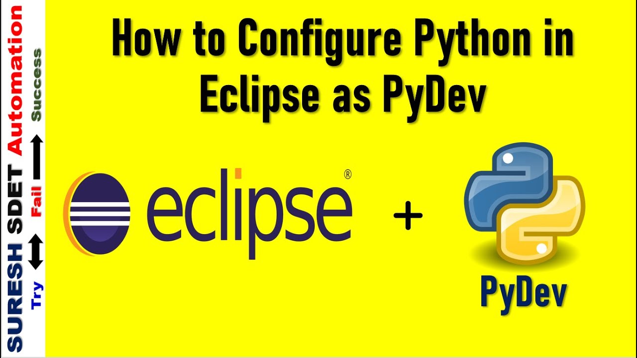 How To Configure Python In Eclipse As Pydev Youtube