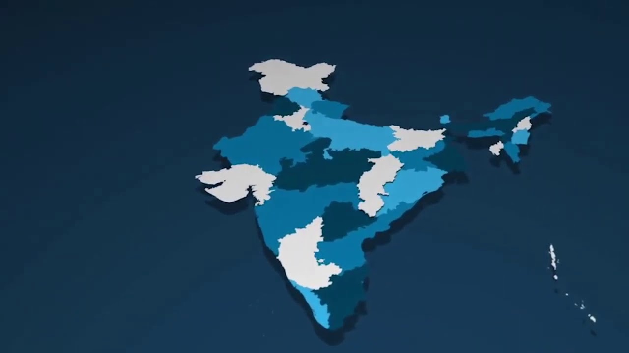 India Map Kit Free Template After Effect Project Youtube