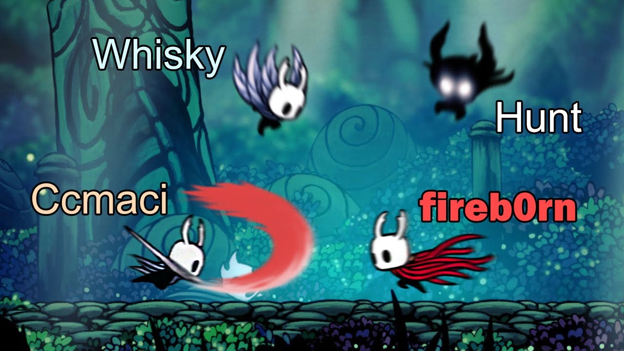 Hollow Knight Speedrunner Fireb0rn Vs 3 Hunters Operation Shell