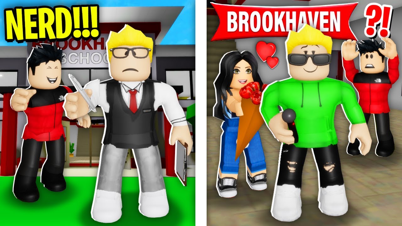 Von Nerd Zu Ber ьhmt In Brookhaven ёяшд Roblox Brookhaven ёяпбrp Story