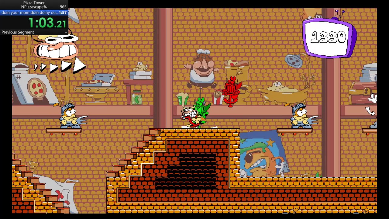 V21 Noise Tower Pizzascape Speedrun 1m52s Youtube