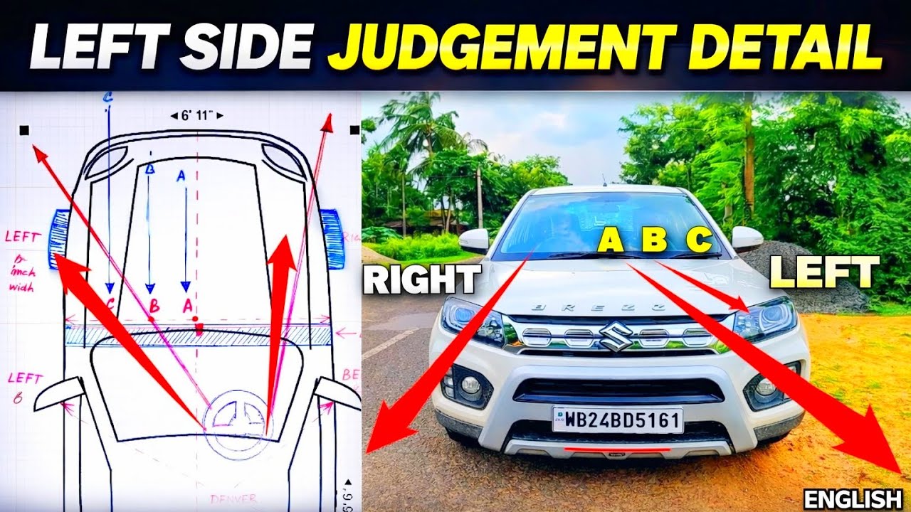 Left Right Judgement Trick рџ Know Your Car S Exact Position Full