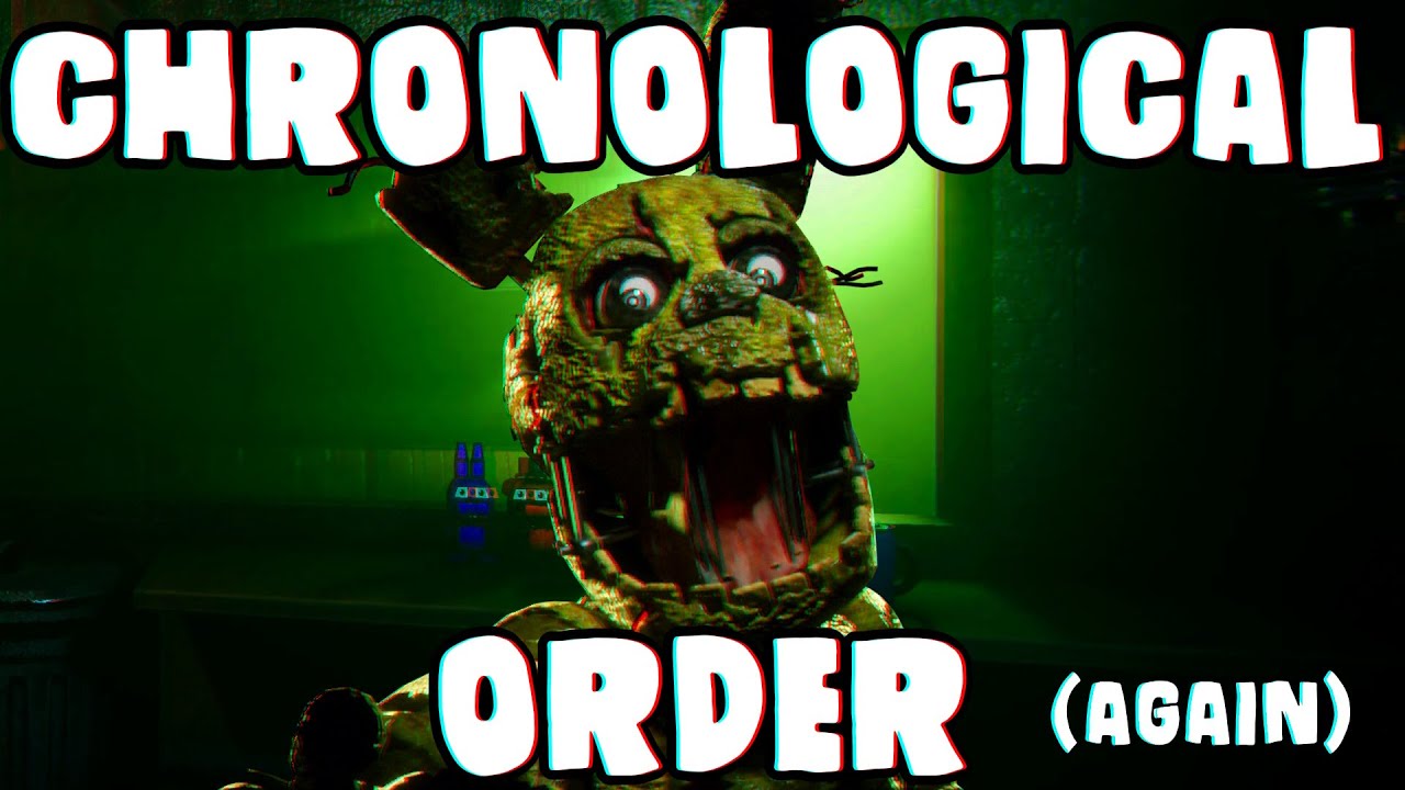 I Wanted To Beat Every Fnaf Game In Chronological Order Again