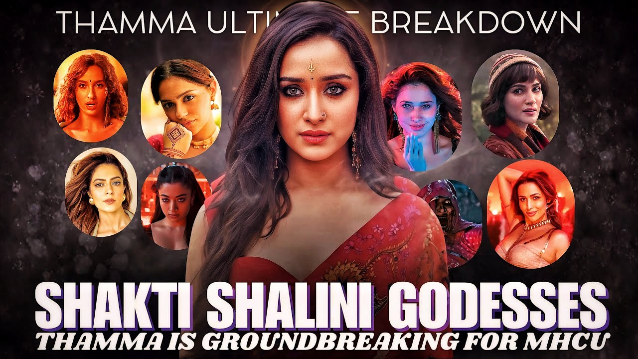 Thamma Full Breakdown Maha Munjya Shakti Shalini Origin Mahayudh