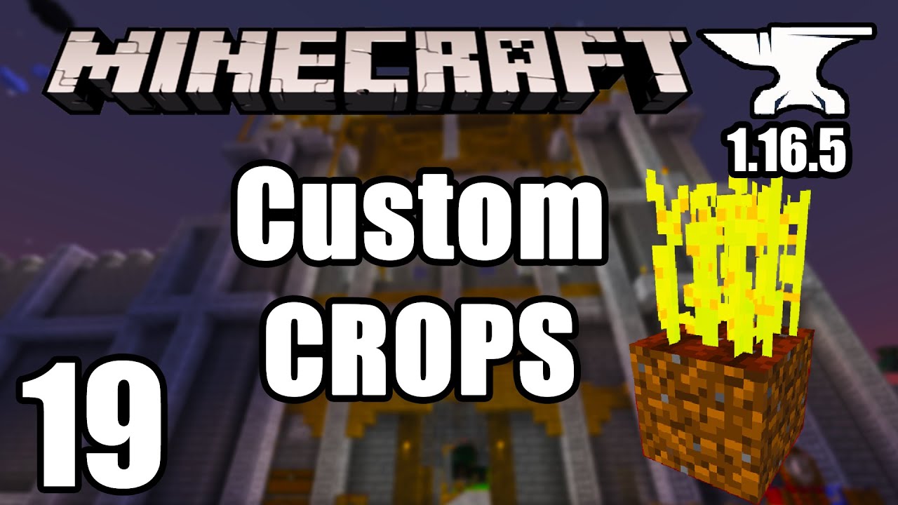 Add Custom Crops To Minecraft 1 16 5 Forge 1 16 5 Modding 19 Youtube