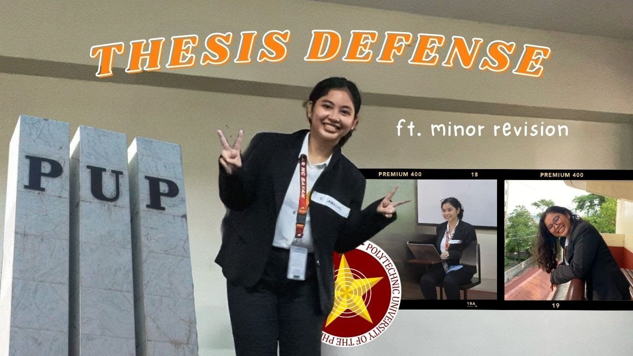 Surviving Final Thesis Defense A Behind The Scenes Look Pup