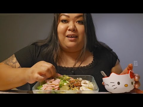 Salad Mukbang Youtube