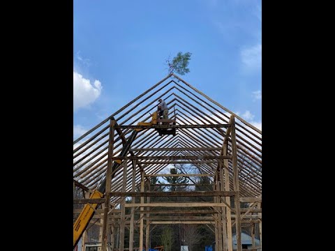 Griffin Barn Reconstructed At Ogemaw County Fairgrounds In 2021 Youtube
