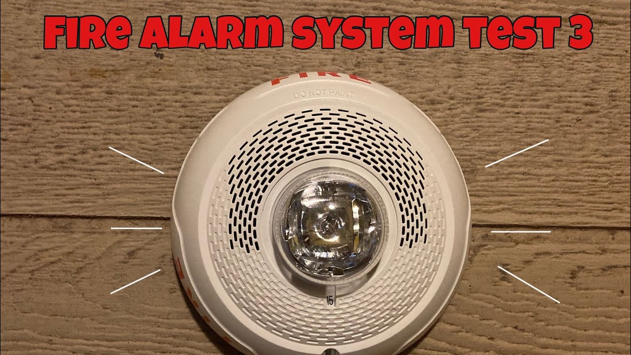 Fire Alarm System Test 3 Youtube
