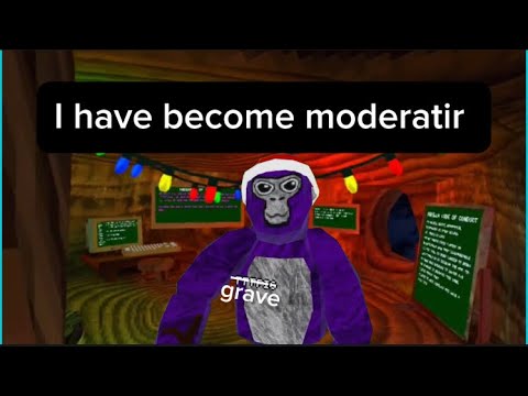 I M A Moderator Now In Gorilla Tag Youtube