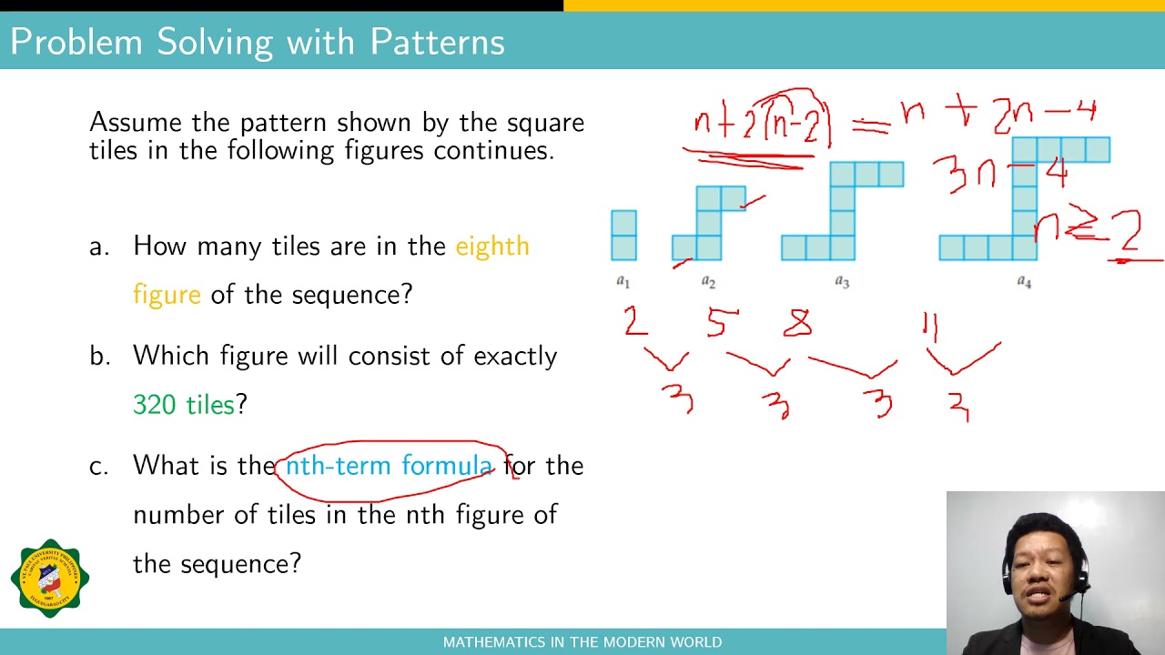 Module 3 Lesson 1 Problem Solving With Patterns Youtube