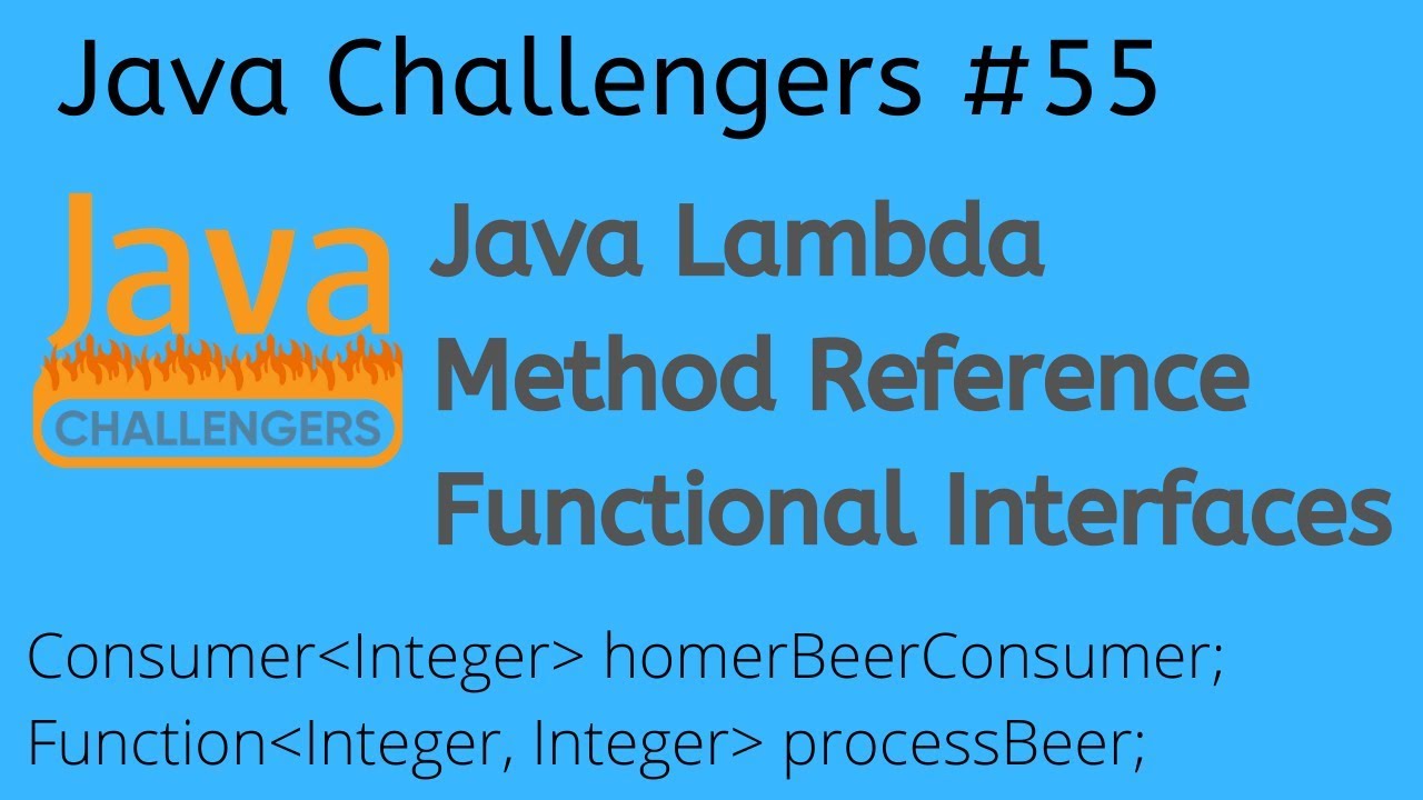 Java Lambda Expression Method Reference Youtube