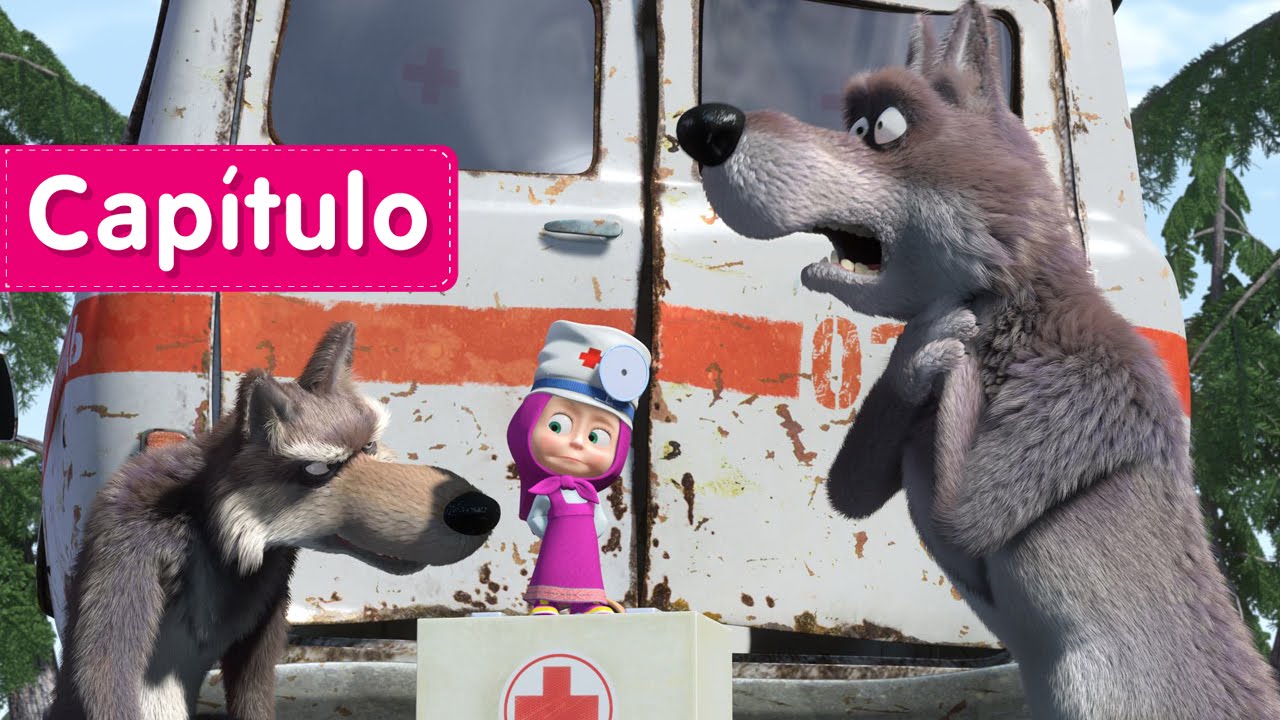 Masha Y El Oso Aullando Con Lobos Capítulo 5 Dibujos Animados En