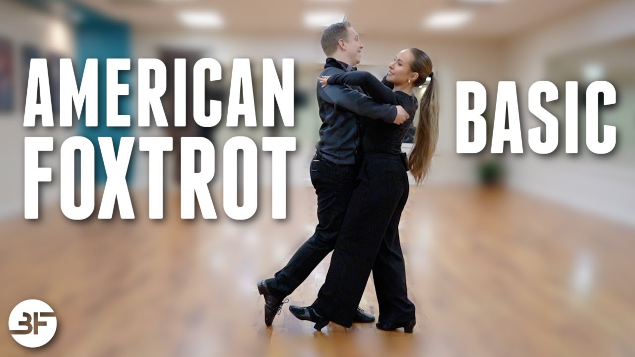 How To Dance Social Foxtrot For Beginners 1 Basic Youtube