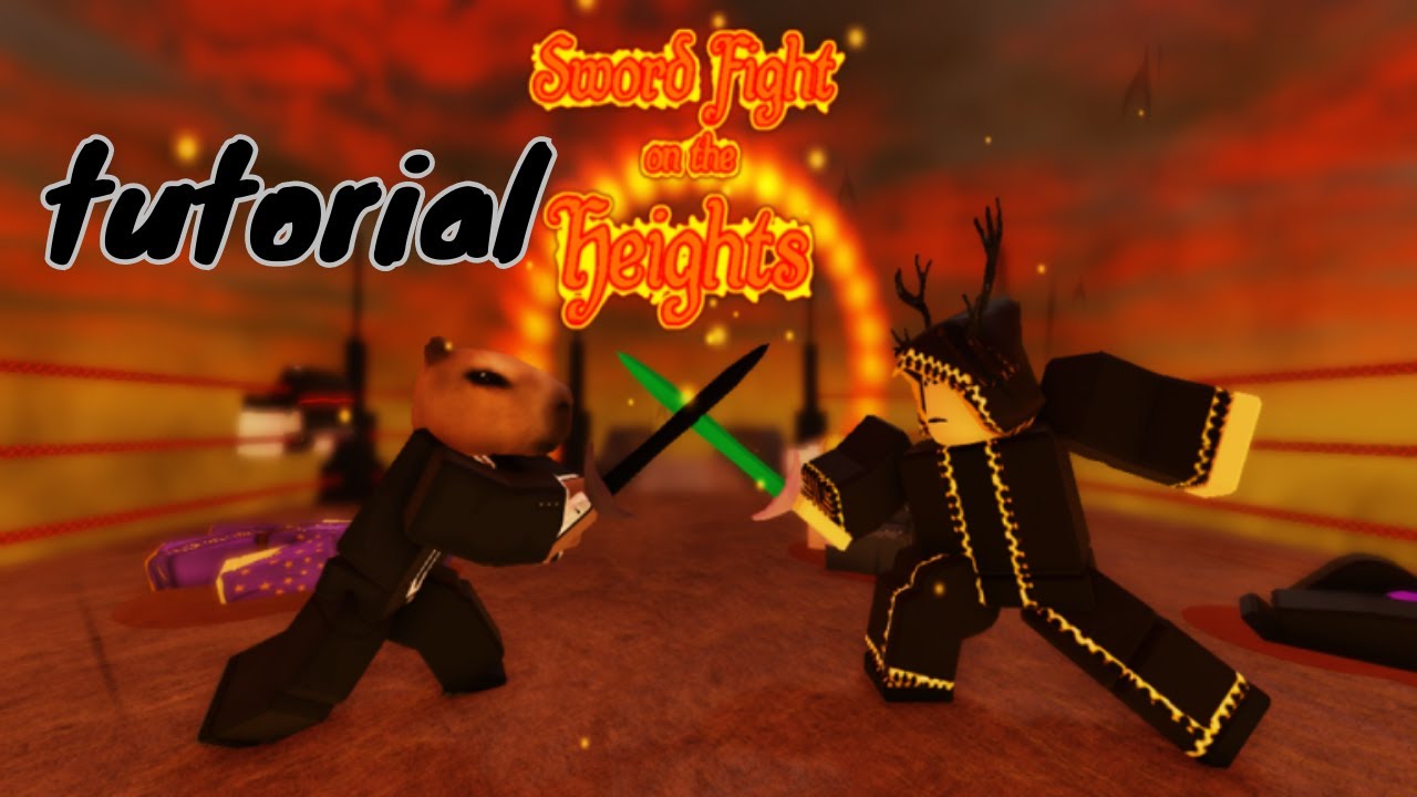 Roblox Sword Fights On The Heights Tutorial Youtube