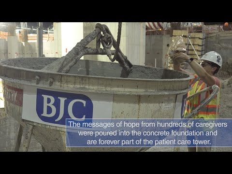 Barnes Jewish Hospital Campus Renewal Inpatient Tower Foundation Laid