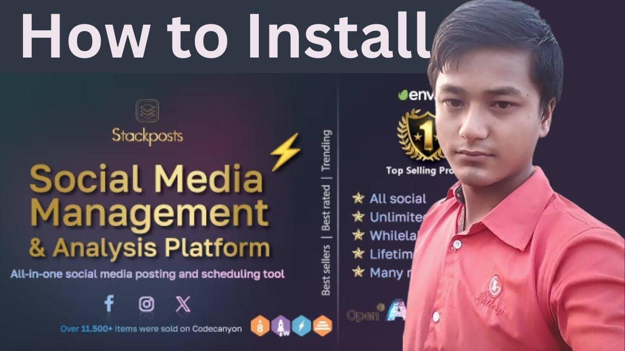How To Install Stackposts Social Marketing Tool Youtube