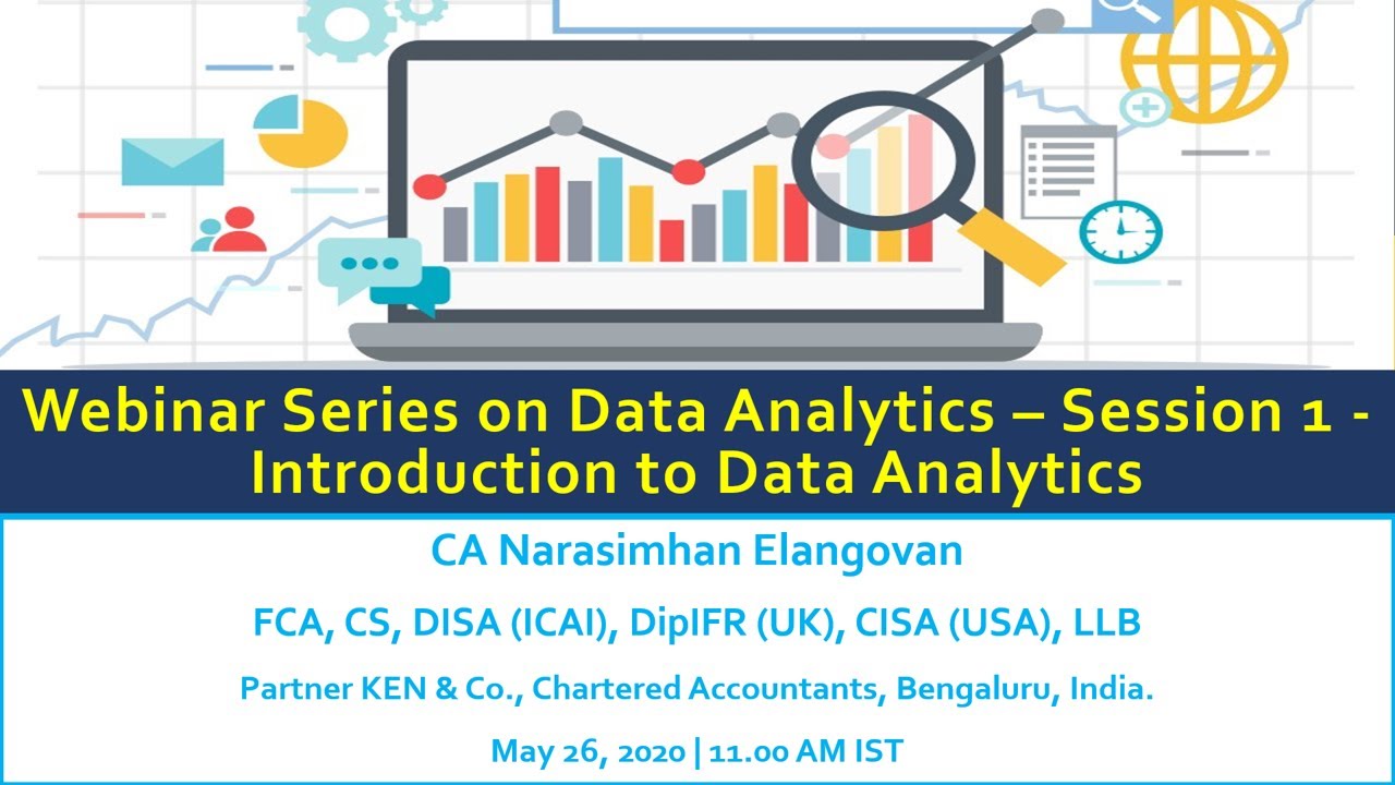 Webinar Series On Data Analytics Session 1 Introduction To Data
