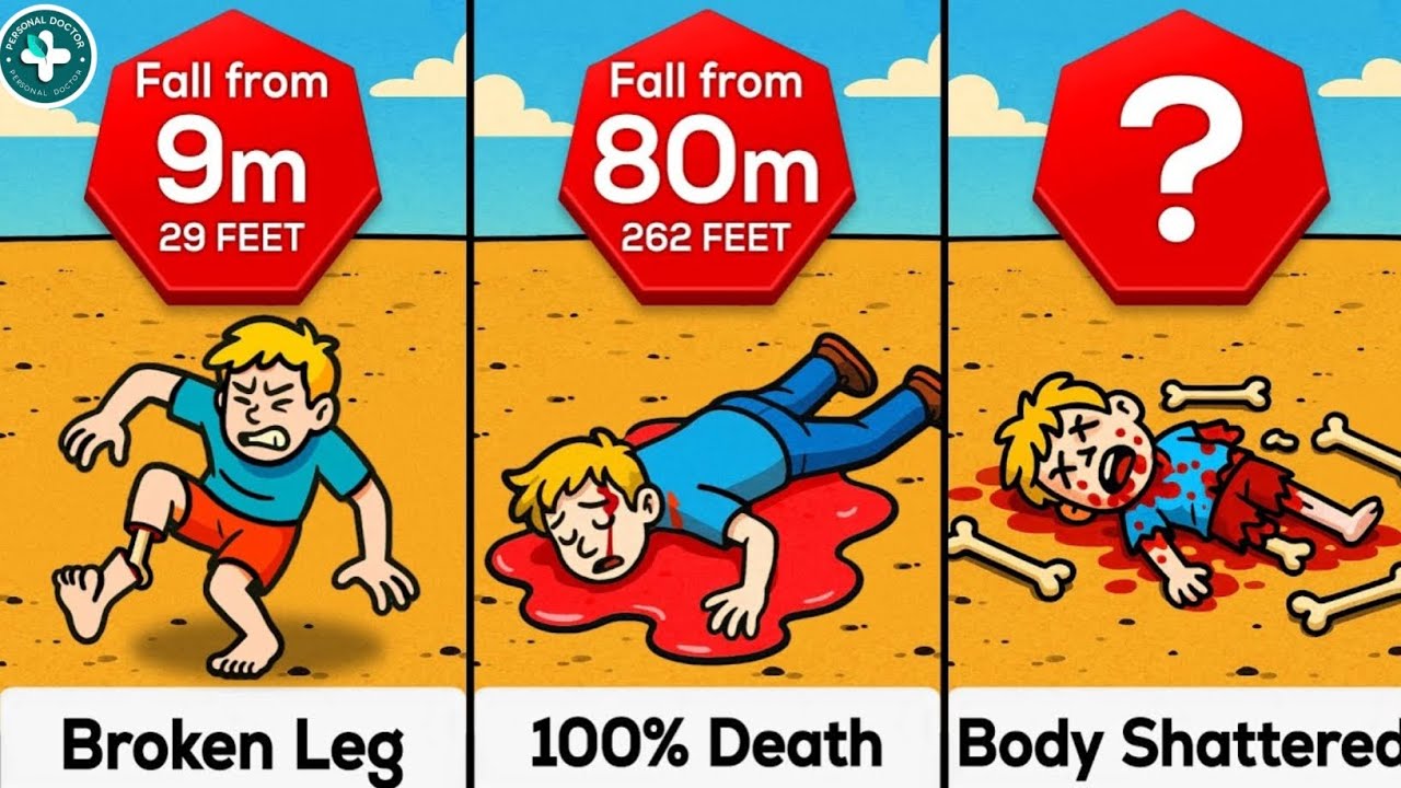 Comparison You Falling From Every Heightрџ ќ Youtube