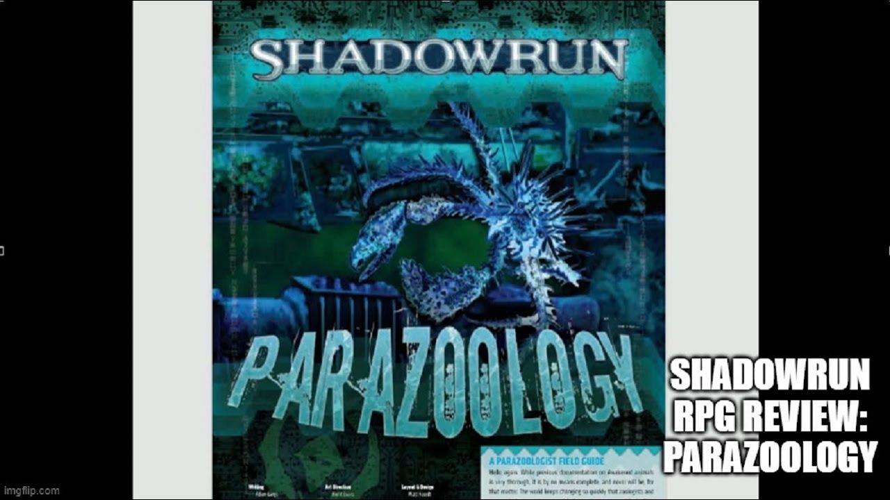 Shadowrun Rpg Review Parazoology Youtube