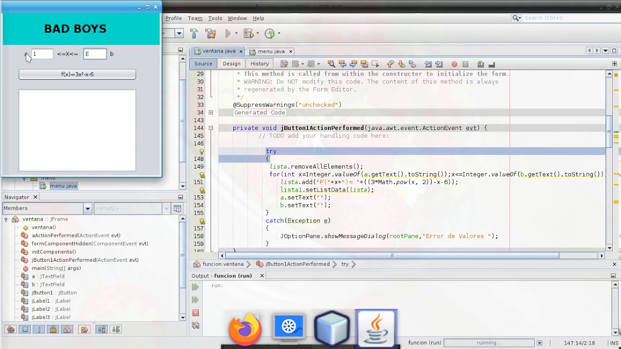 Función 3 Java Netbeans Youtube
