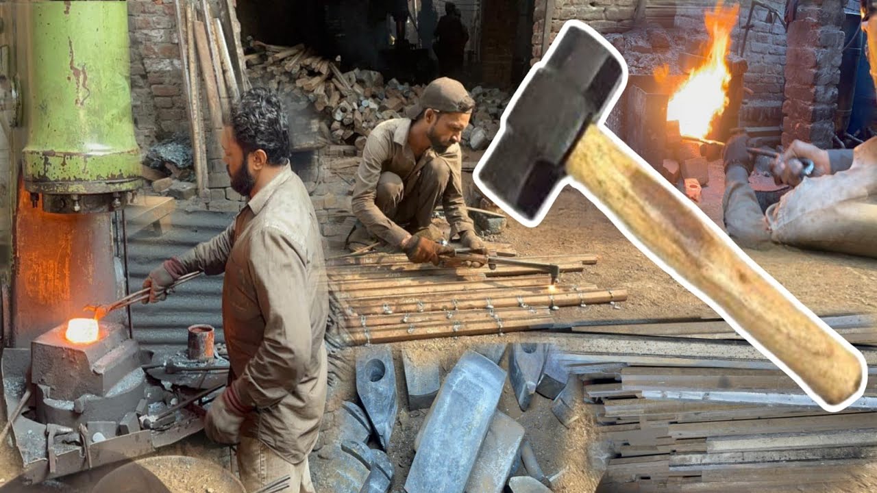 Amazing Process Of Train Tracks To Make Hummer Forging In Factory How