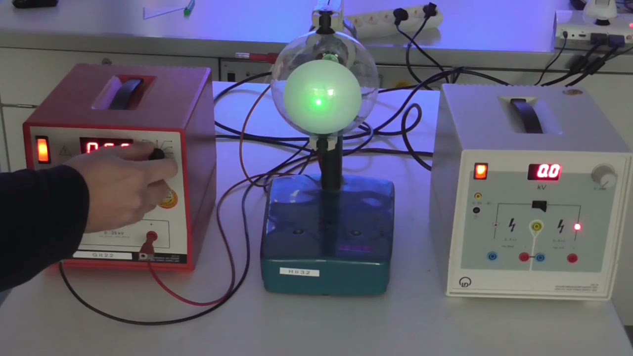 Electron Diffraction Experiment Youtube