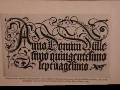 Apprentice With the Masters Art Class: Art of Gothic Lettering