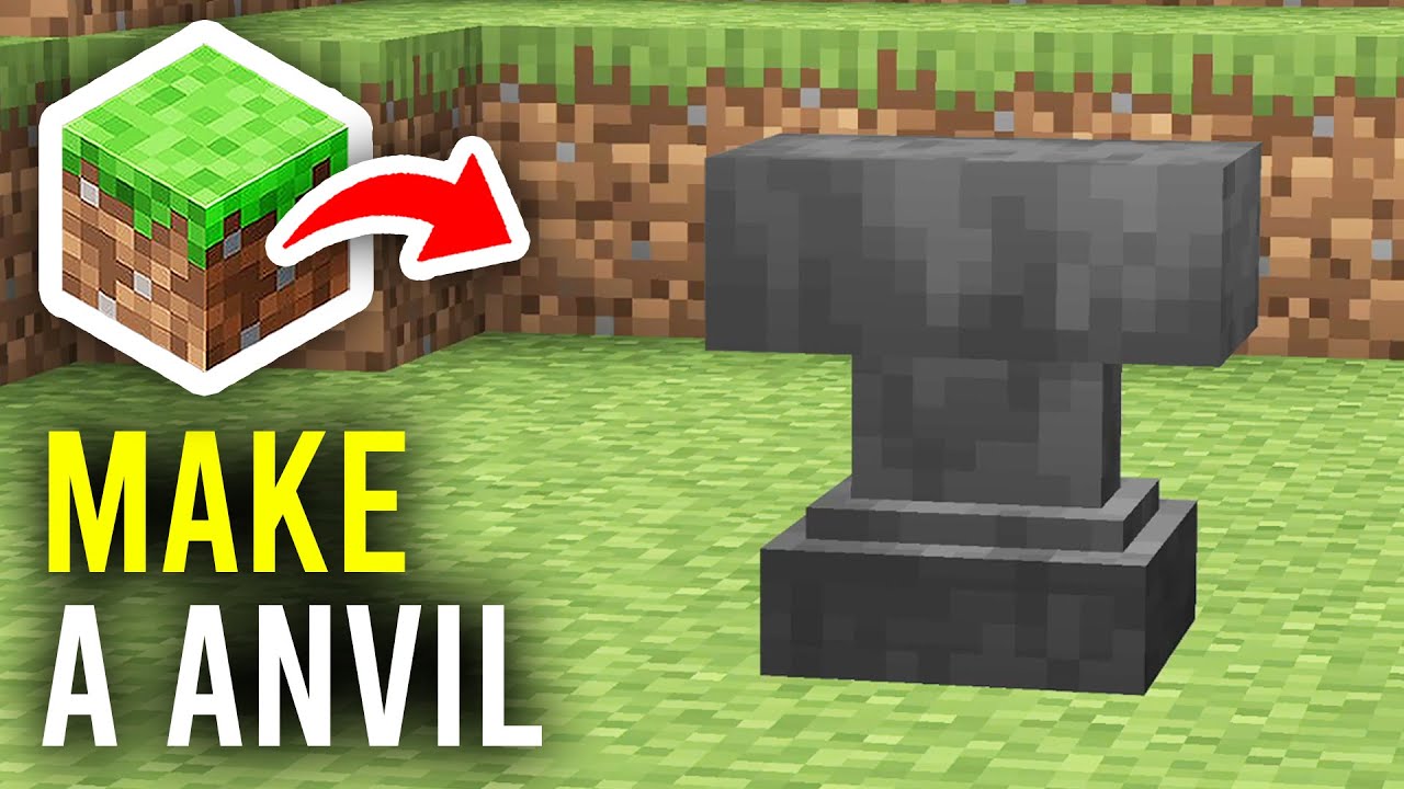 How To Make An Anvil In Minecraft Full Guide Youtube
