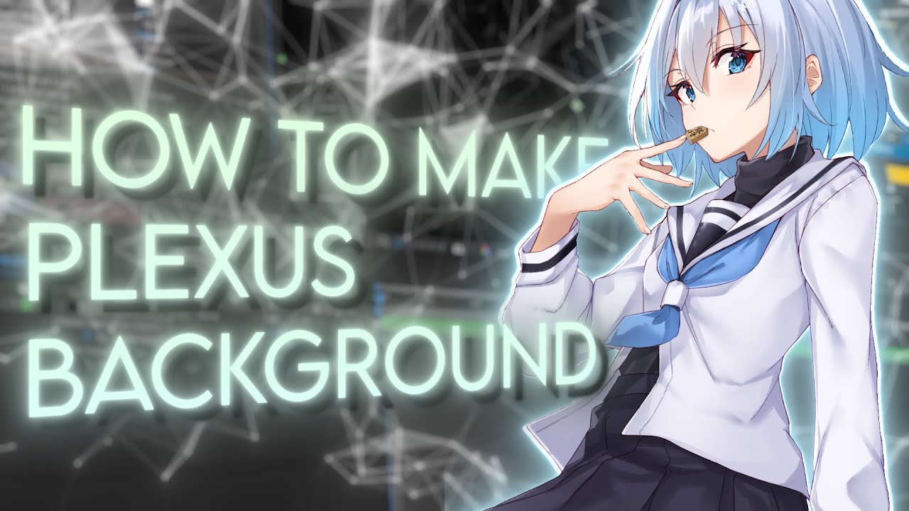 Plexus Background After Effects Tutorial Youtube