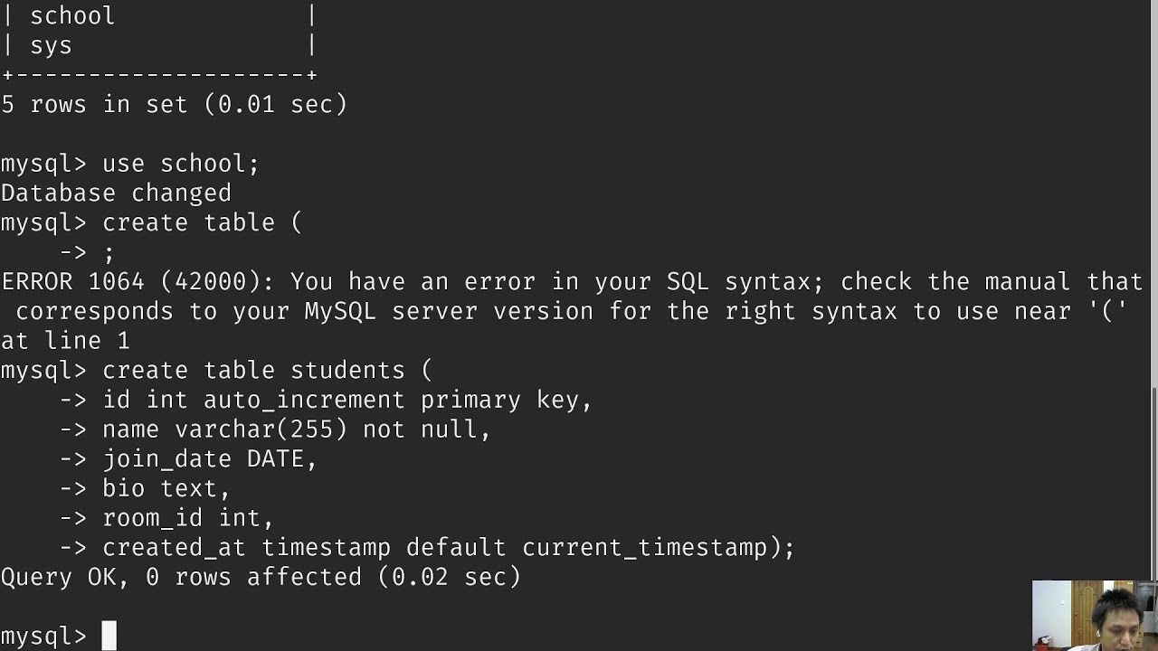 Database Basic Mysql Day 3 Youtube